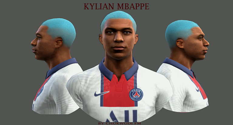 Pes2013 Kylian Mbappe new hair by chukwudi • PESPatchs
