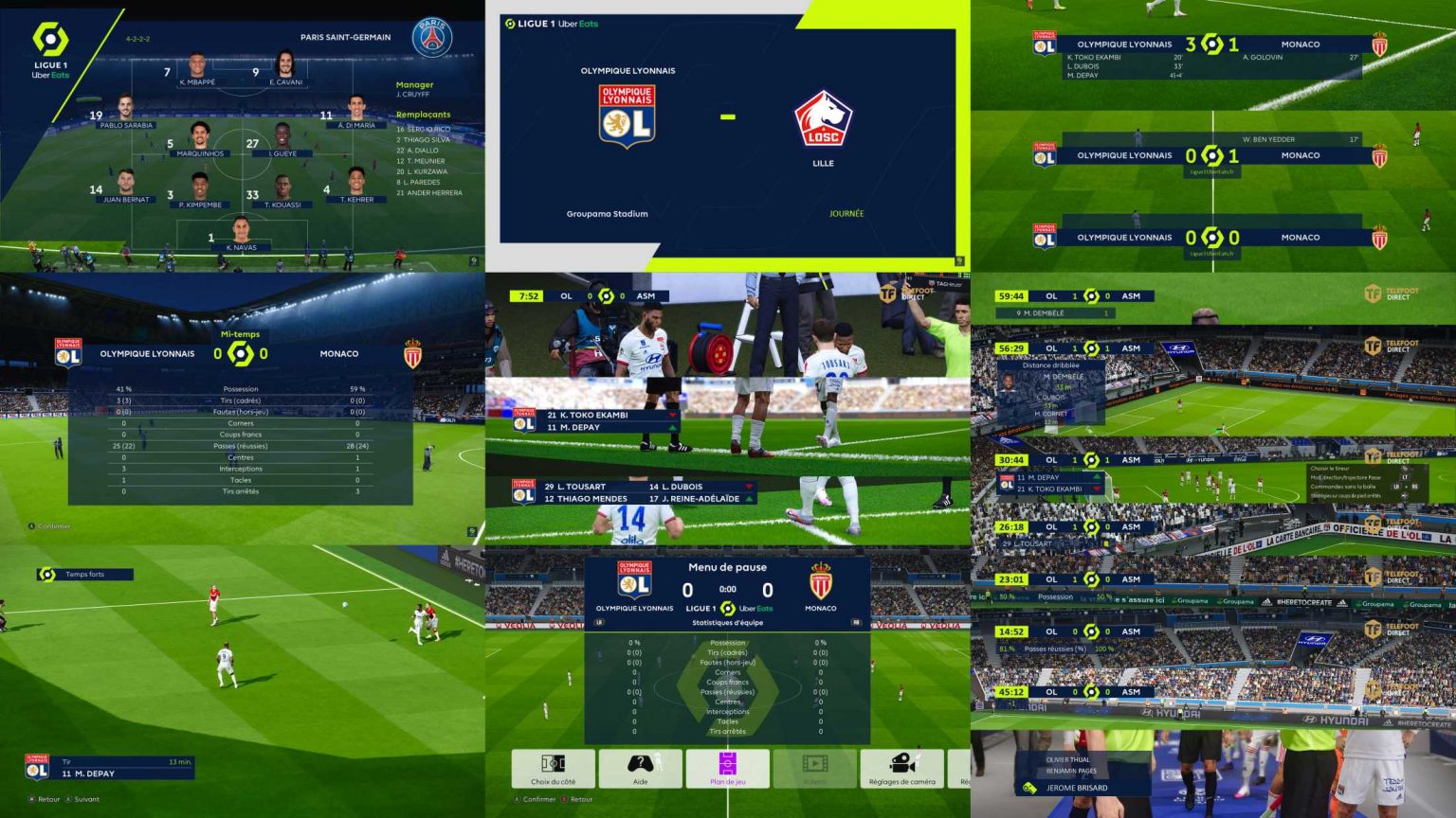 PES 2021 French Scoreboard Pack by Overall • PESPatchs