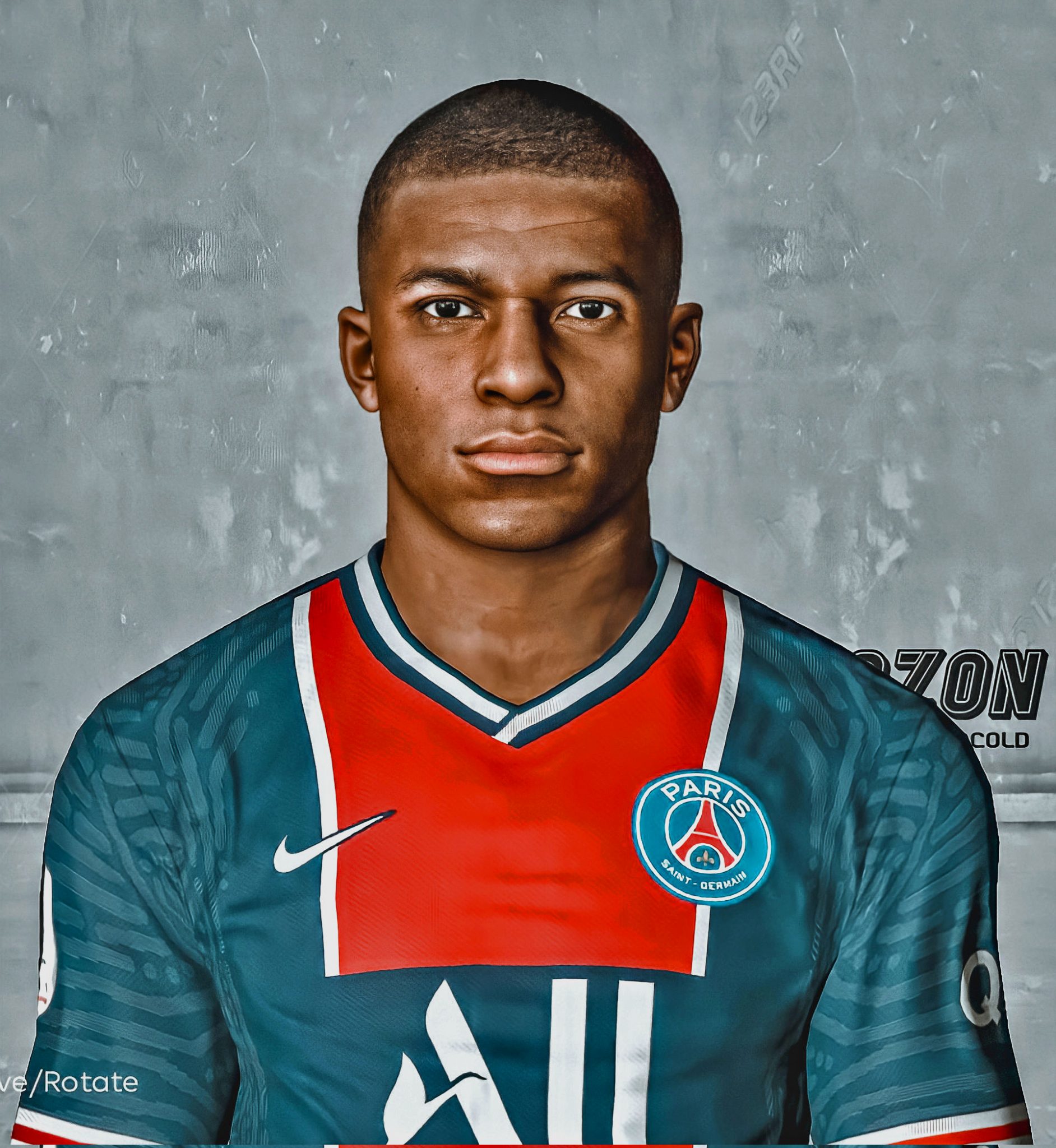PES 2017 Kylian Mbappé Face By NL44 • PESPatchs