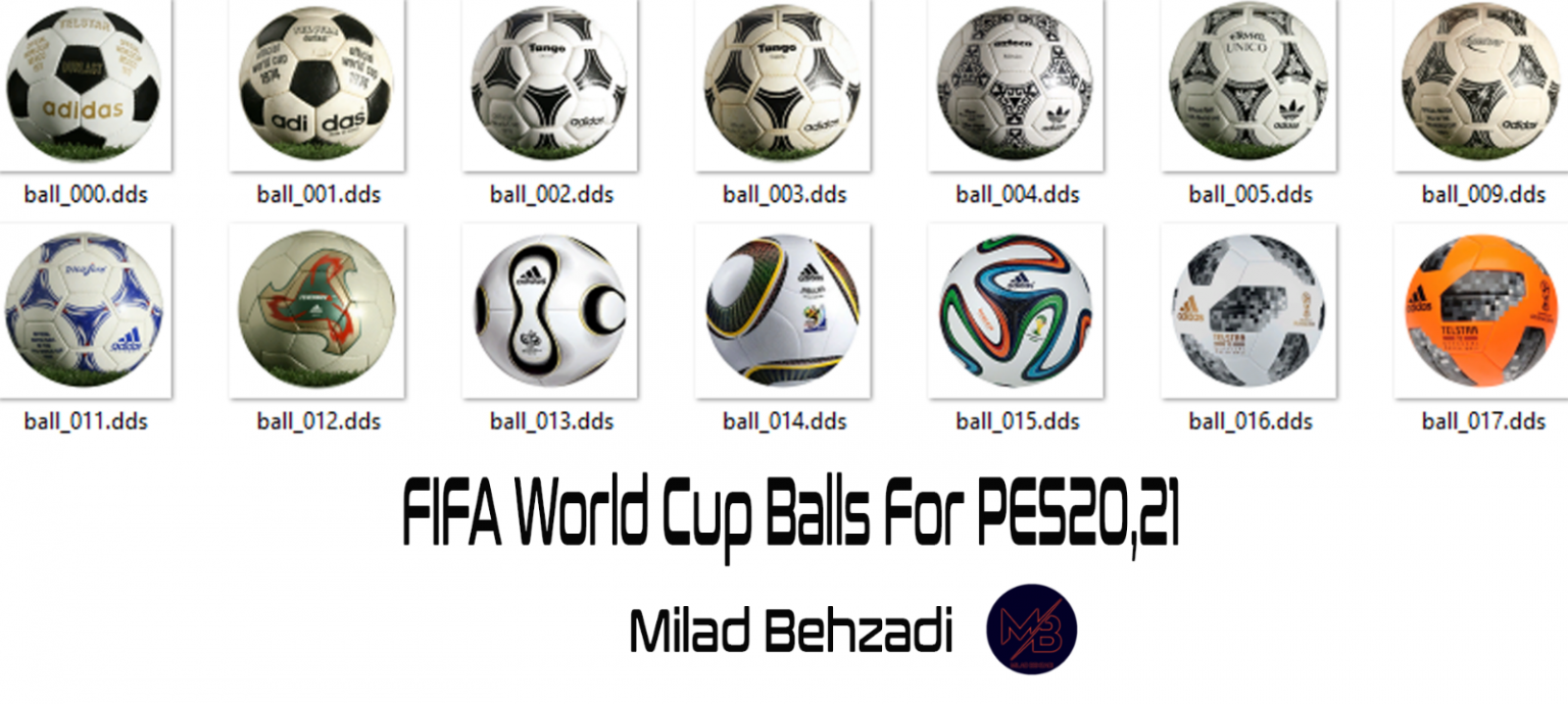 FIFA World Cup Ballpack For PES2020 and PES 2021 • PESPatchs